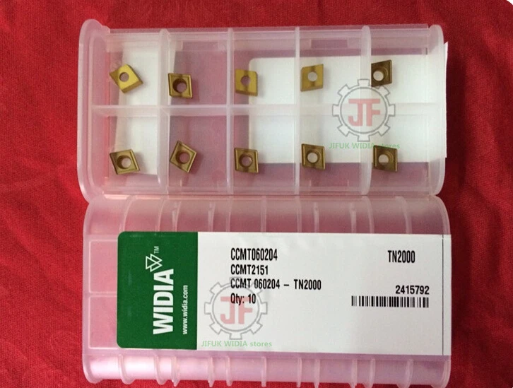 Germany WIDIA CNC Indexable carbide turning inserts CCMT060204 TN2000 ...