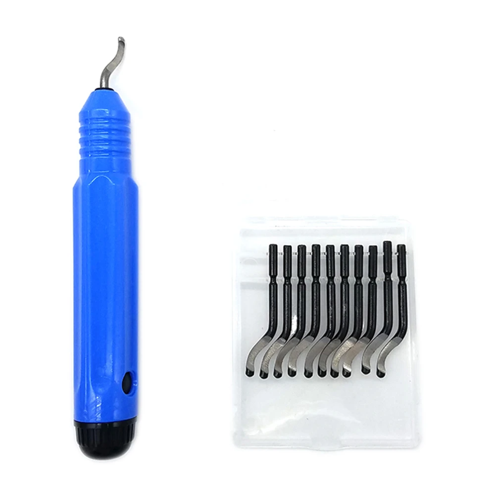 11PC Sharp Chamfering Knife Deburring Blade HSS Edge Trimming Knife ...