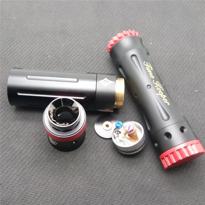 NEW Avid Lyfe Double Tube Timekeeper E-cigarette Kit V2 Mech Mod Fit ...