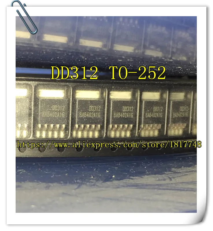 Chip de unidad de corriente constante LED DD312 312 TO 252, 10 unids ...