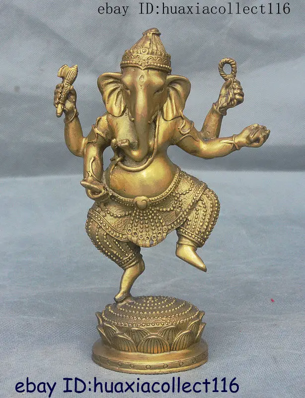 Tibet budismo templo bronze ganapati ganesh senhor ganesha elefante ...