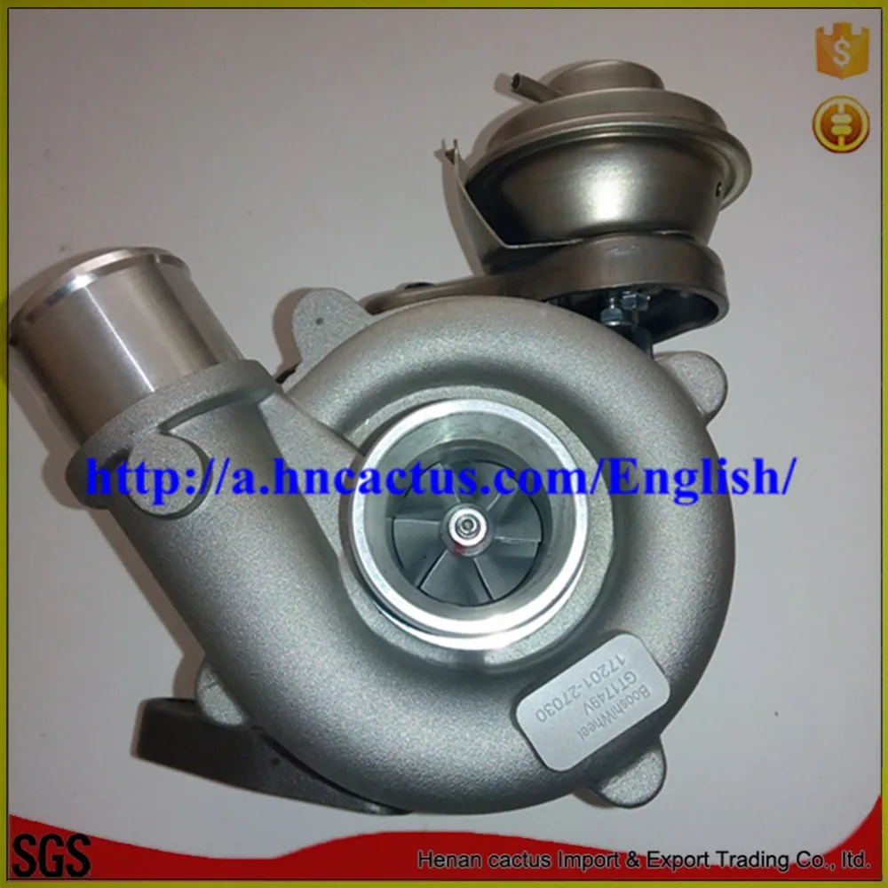 GT1749V Turbocharger 17201 27030 1720127030 Turbo engine spare part ...