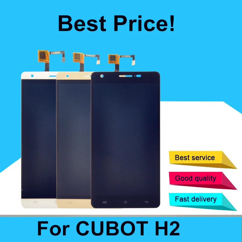 Original quality For Cubot H2 LCD Display Screen and Touch Screen lcd ...