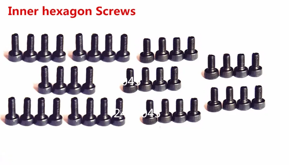 Super MINI Drone Spare Part inner hexagon screws M3*8 M3*6 Screw Set ...