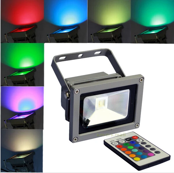 10W 20W 30W 50W Waterproof IP65 LED Flood Light RGB Warm White Cold ...