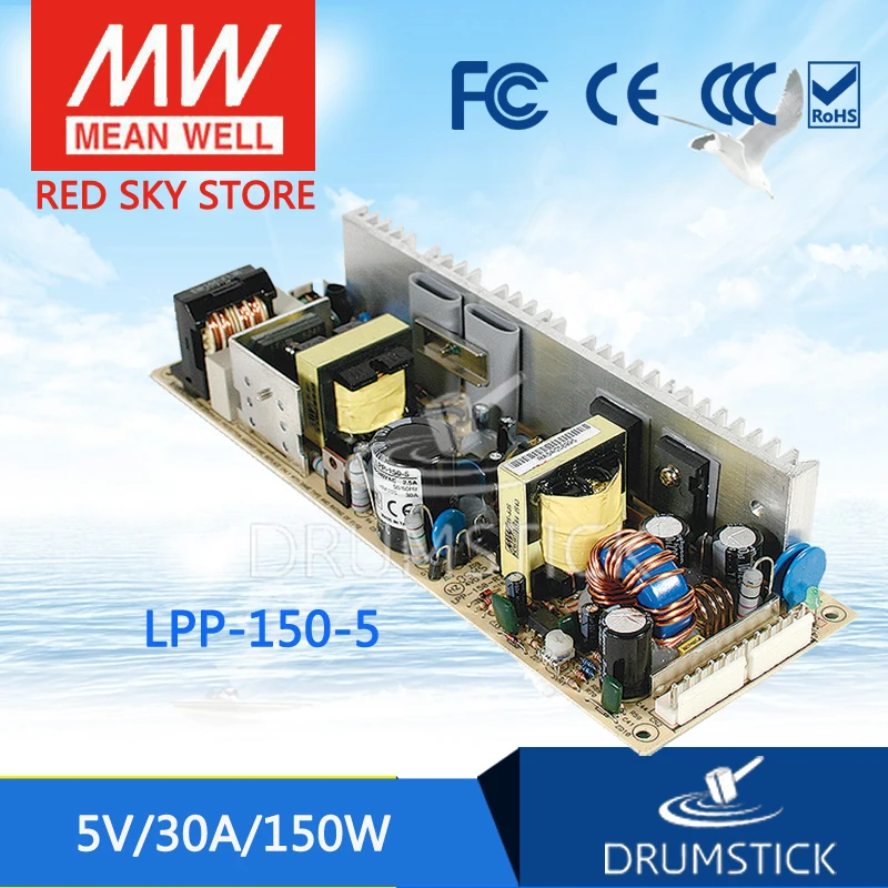 MEAN WELL LPP 150 5 5V 30A meanwell LPP 150 5V 150W Single Output with PFC Function|output ...