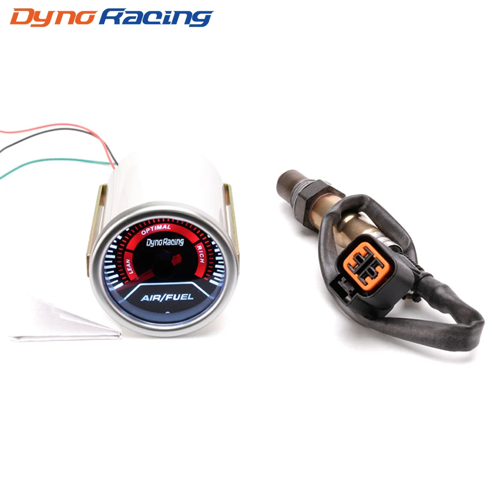 Dynoracing 52mm Car Auto Air Fuel Ratio Gauge Smoke Lens Narrowband ...
