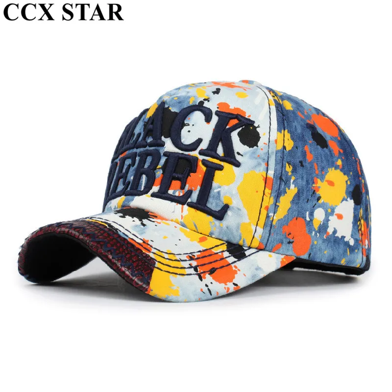CCX-STAR-Fashion-Trend-Paint-Graffiti-Baseball-Cap-Unisex-Women-Men-Hat ...