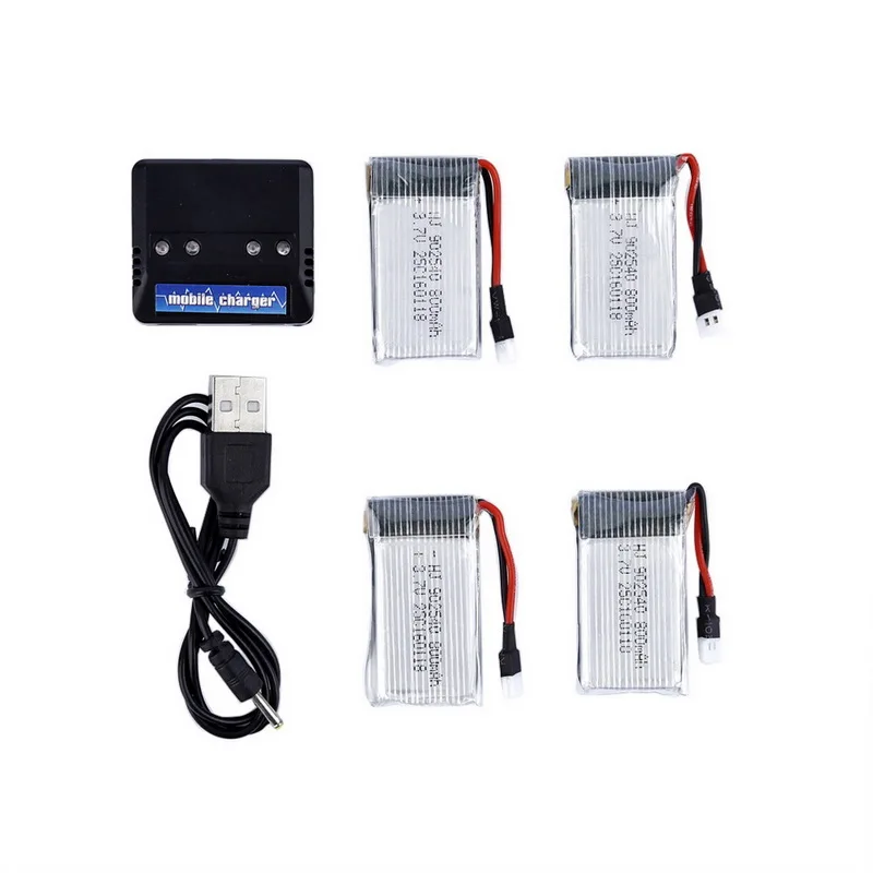 High Quality 1 Set Of Model Aircraft Battery 3.7V 800mAh Model Aircraft ...