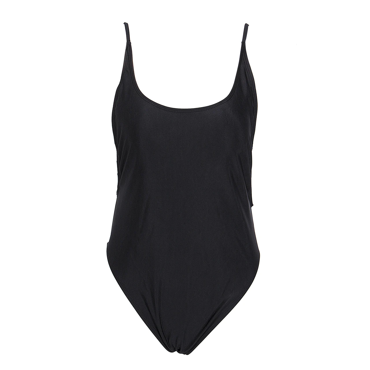 Bañador Sexy de una pieza para mujer, traje de baño liso con Espalda descubierta, Bikini de ...