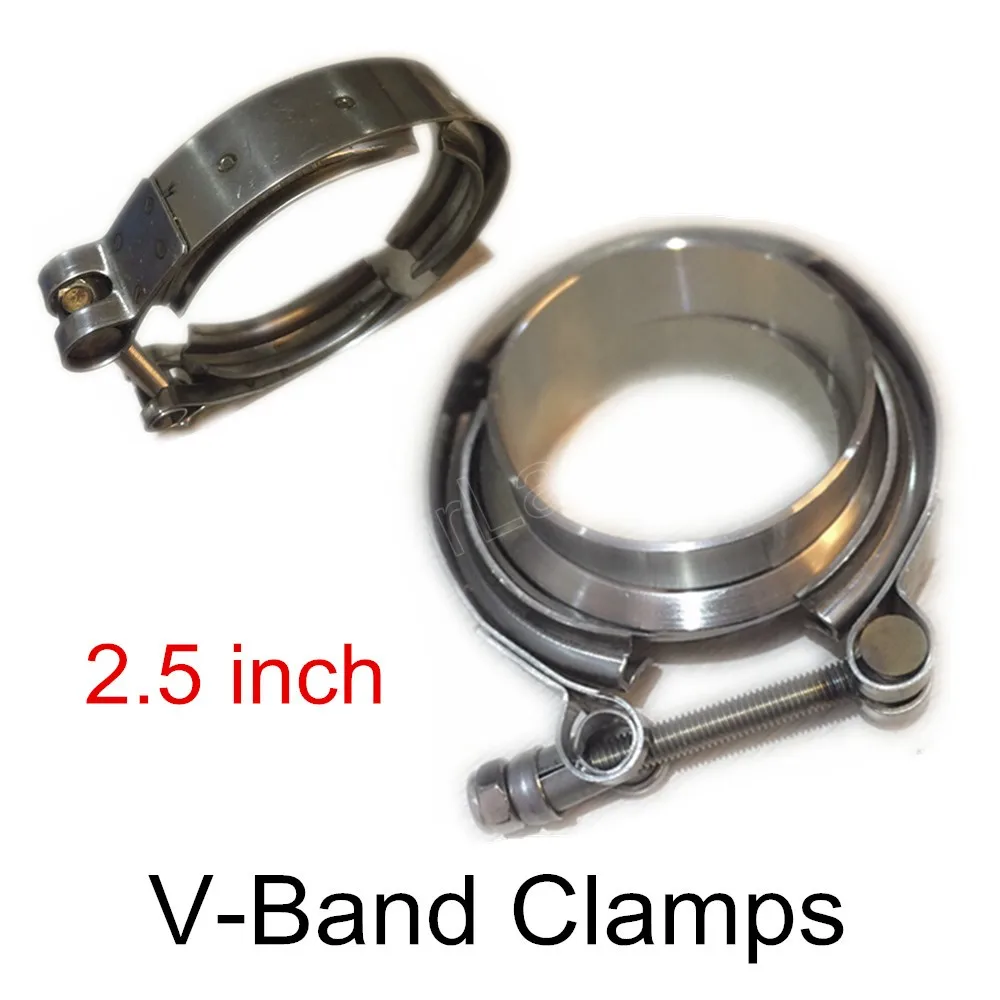 Best Selling Stainless Steel 2.5" Inch V-band Clamp Flange Kit For ...