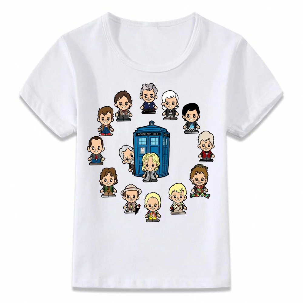 Kids Clothes T Shirt Chibi Doctor Who First Women Doctor 13th Doctor T ...