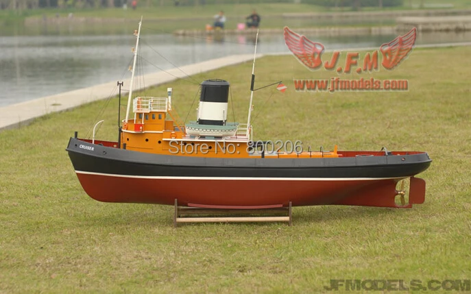 1/40 RC Model boat cruiser Steam tug / Simulation of scale ship ...