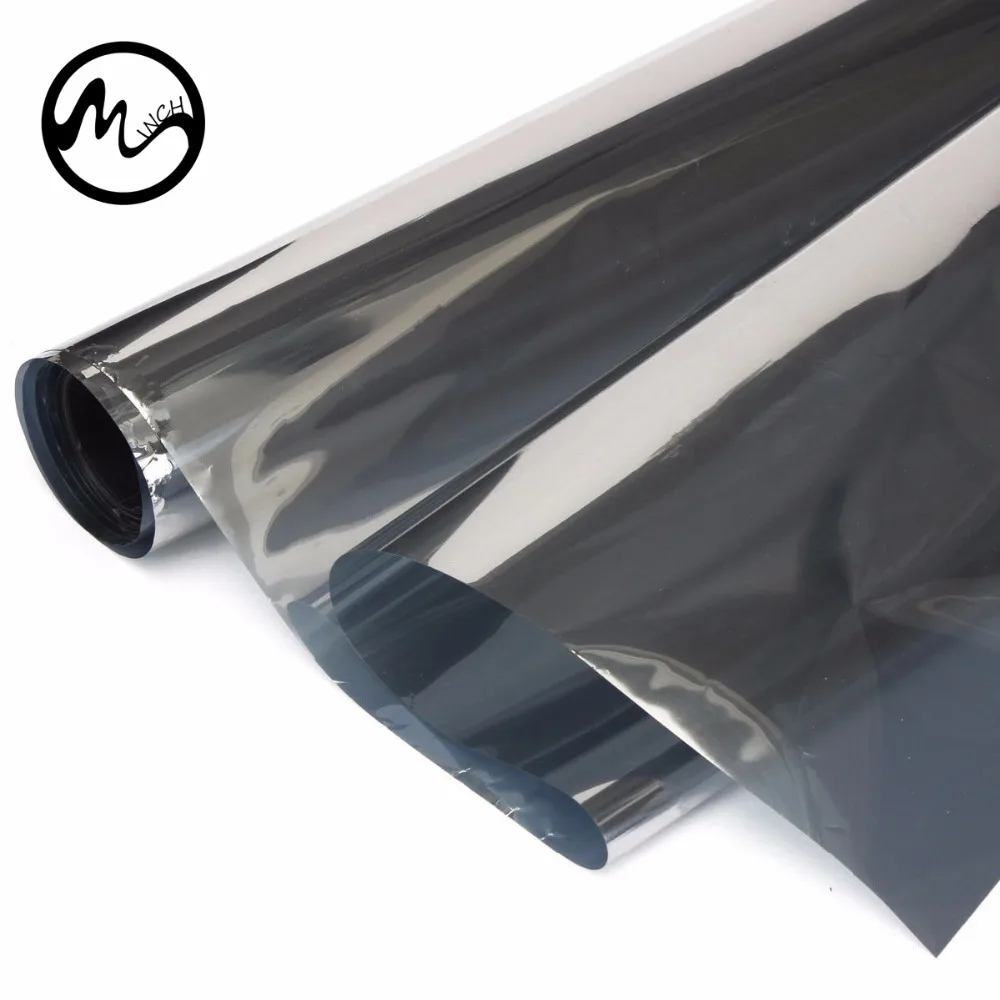 Window Tint Mirror Reflective Film - Silver 5% VLT, 24" X 13 Feet Roll ...