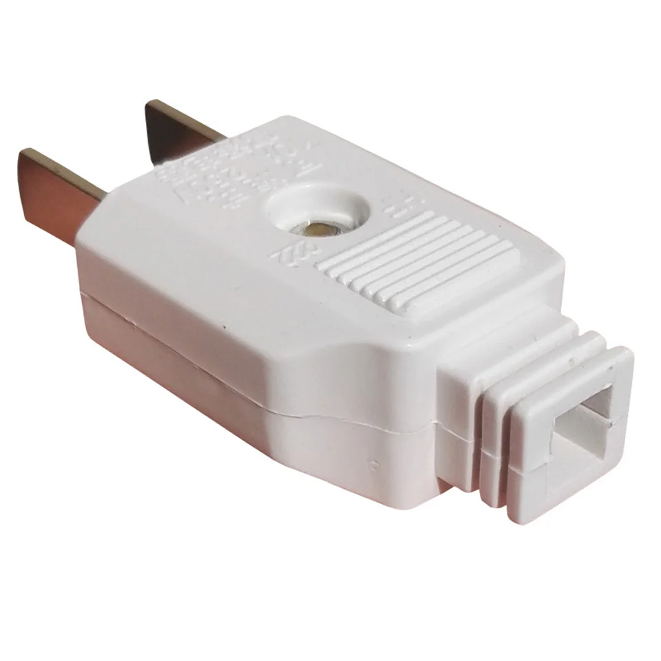 AU US American 2 Flat Pin AC Electric Power Male Plug Female Socket ...