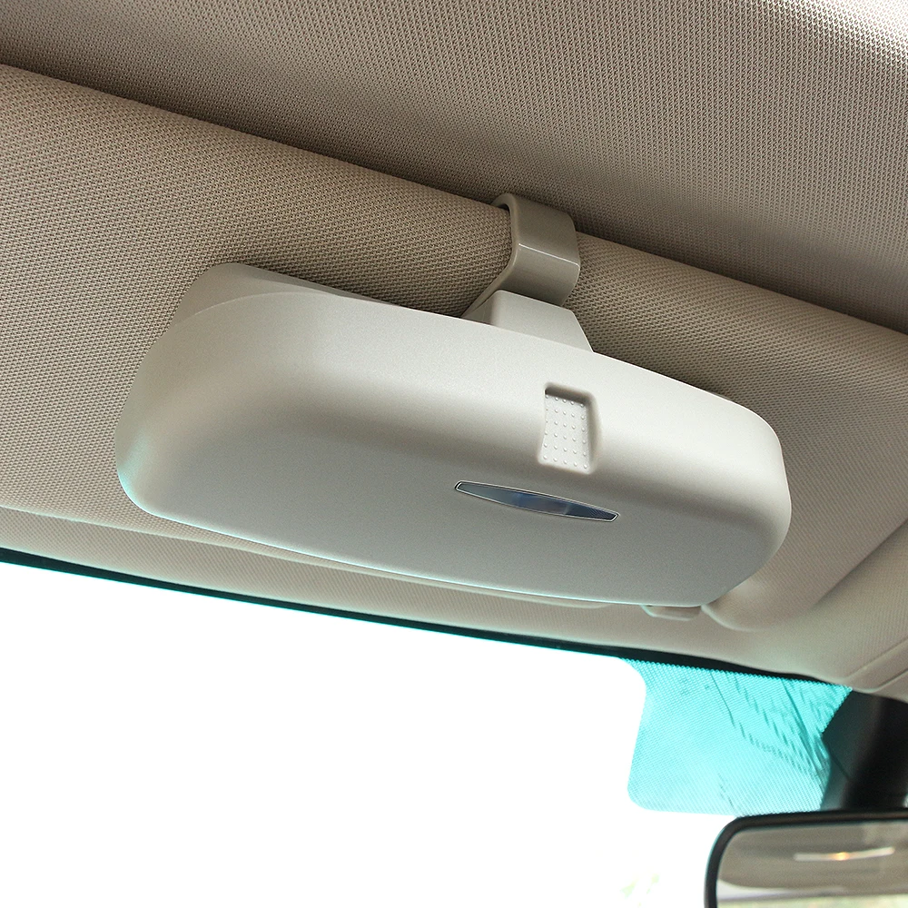 Universal Car Sun Visor Glasses Box Case for Toyota Corolla Seat Leon ...