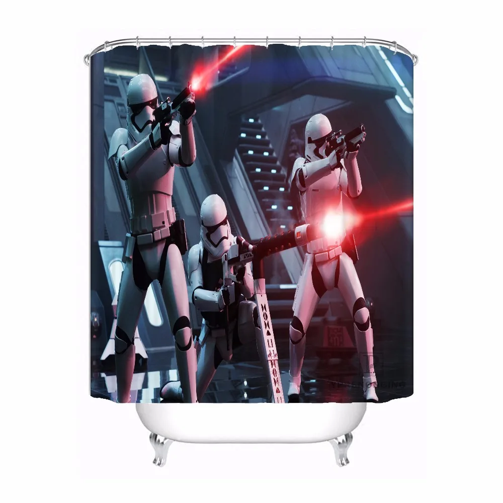 Aliexpress.com : Buy Custom Star Wars @01 Shower Bath Bathroom Curtain ...