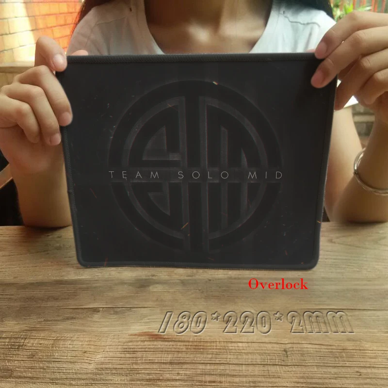 TSM Logo Big Stitched Edge Mouse Pad Notebook Computer Laptop Mousepad ...