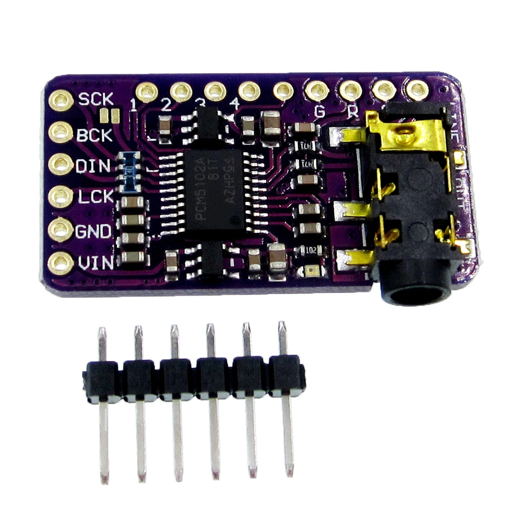 Interface I2S PCM5102 DAC Decoder GY PCM5102 I2S Player Module For ...