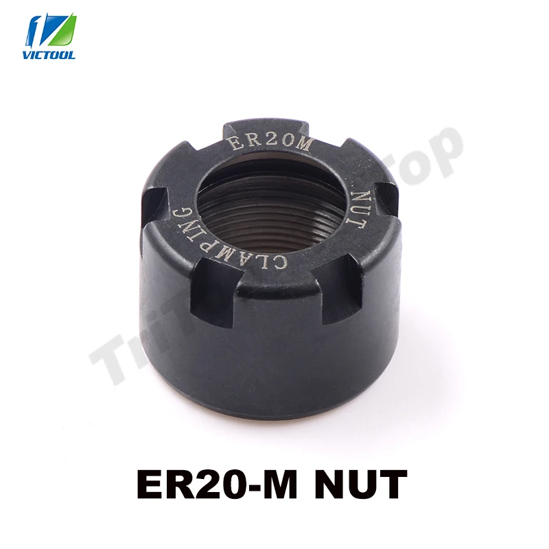2pcs/lot ER20 ER20 M M type Spring Collet nut High quality for CNC ...