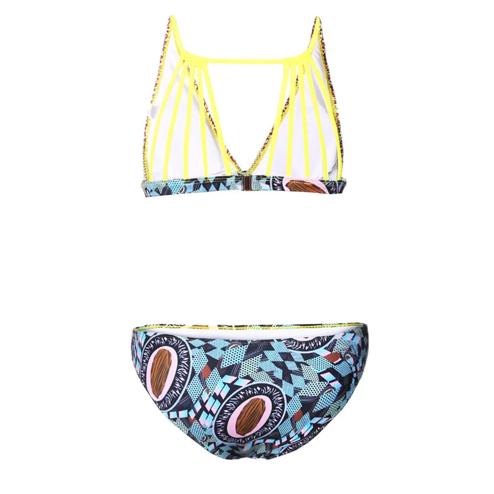 New Design Retro Bikini Set Simple Model Brazilian Sexy Printing ...