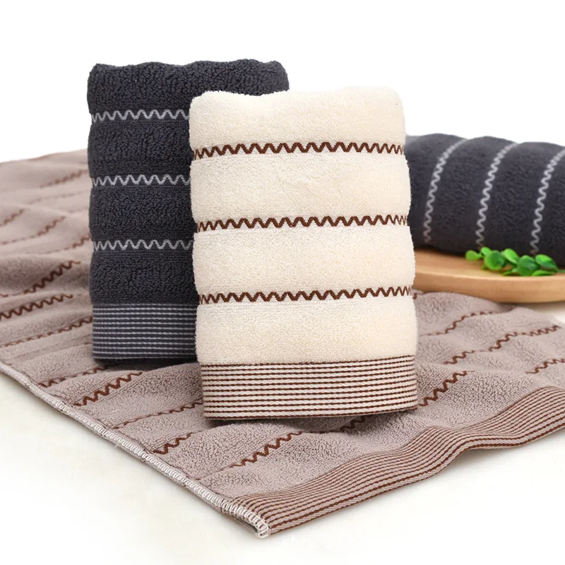 100% cotton face towel 35X75CMHigh Water absorbent towels bathroom ...