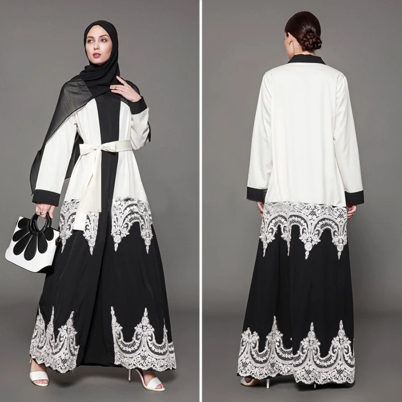 Islamic Abaya Dress - Muslim Dubai Kaftan Robe For Eid Ramadan Prayer ...