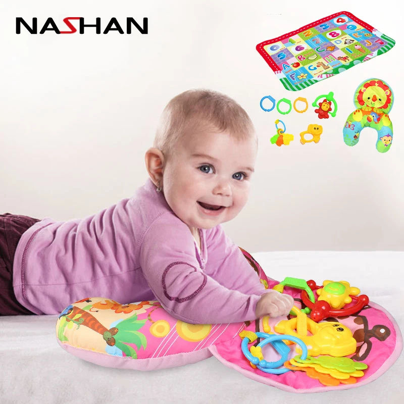 Play Mats Cotton Cartoon Animal Soft Mat Baby Activity Crawling Kids ...