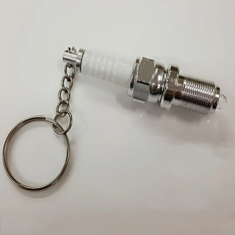 Led Spark Plug Key Chain | Spark Plug Keychain Led | Keychain ...