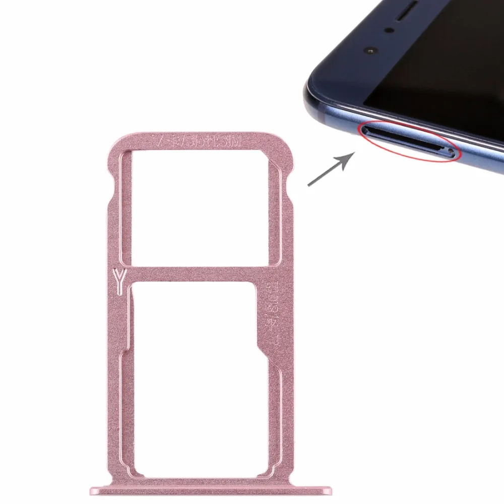 iPartsBuy SIM Card Tray + SIM Card Tray / Micro SD Card for Huawei ...
