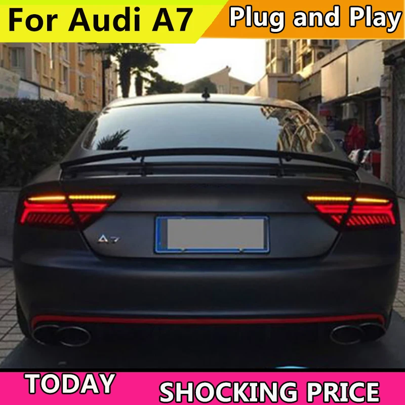 Car-Styling-For-Audi-A7-Tail-Light-Assembly-2011-2016-LED-Tail-Lights ...