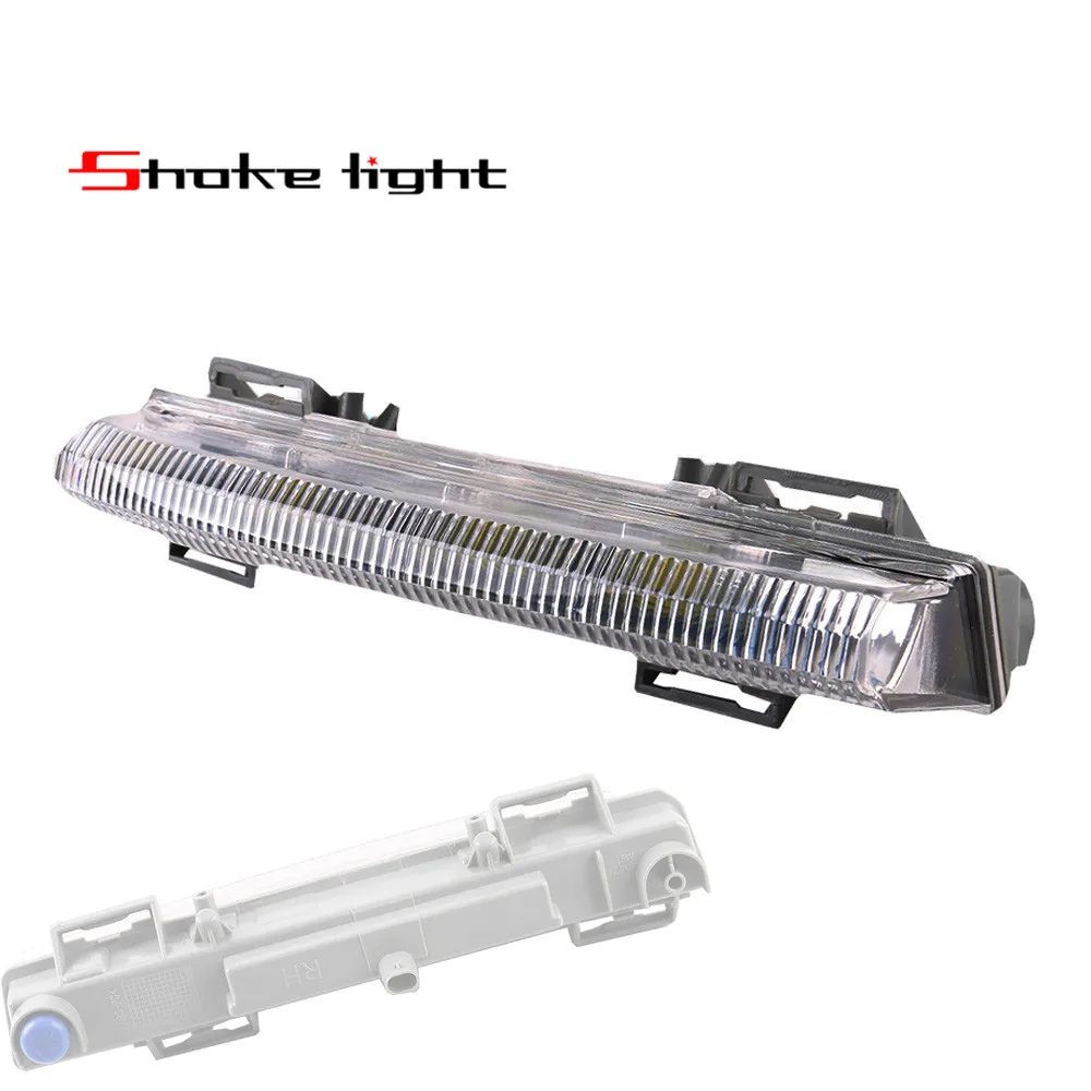 1Pcs Left DRL Daytime Running Lamp Fog Light For Mercedes Benz C E SLK ...