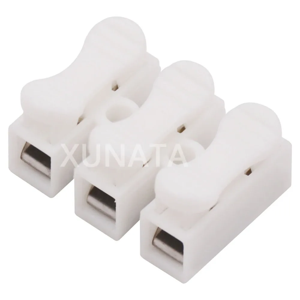 Aliexpress.com : Buy 10Pcs 2Pin 3Pin Spring Connector Cable Clips DC5 ...