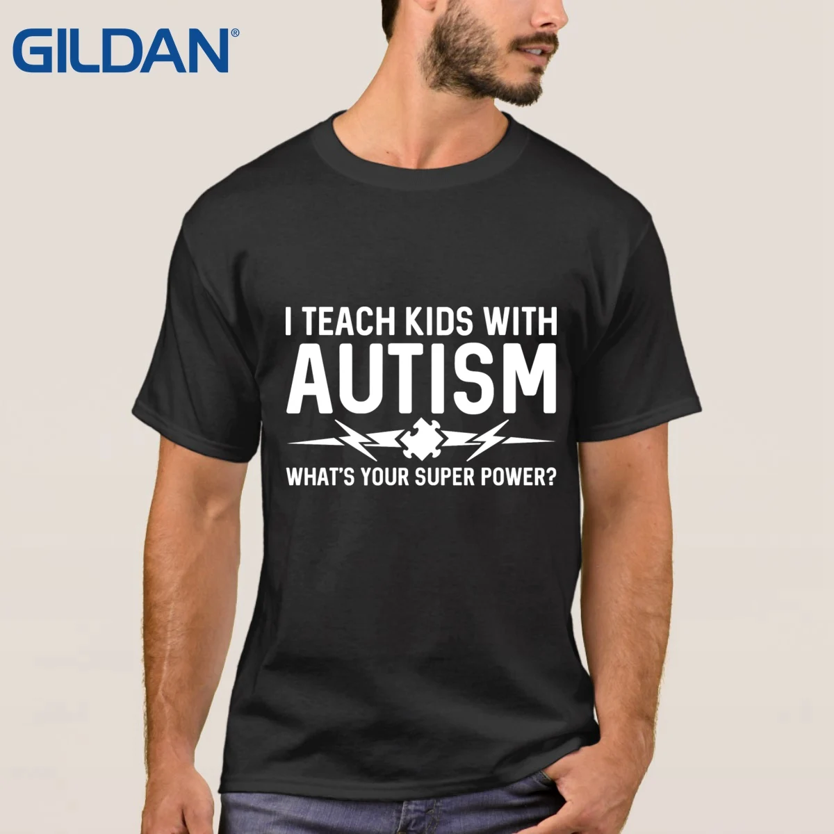 Formal Black Clothes Hip Autism Support Teacher Autistic Spectrum ...