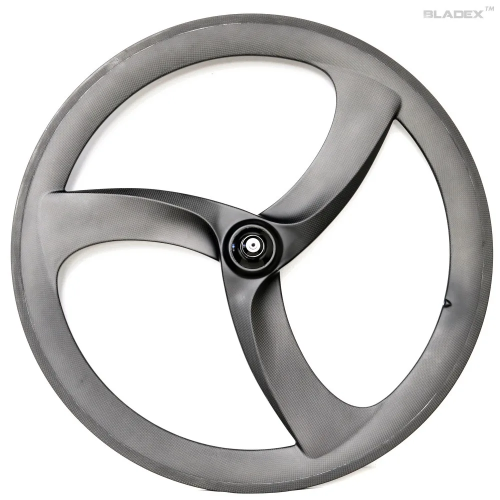 BladeX CARBON Tri Spoke Wheel Turbo 3S(Front) 3 SPOKE Clincher; For ...