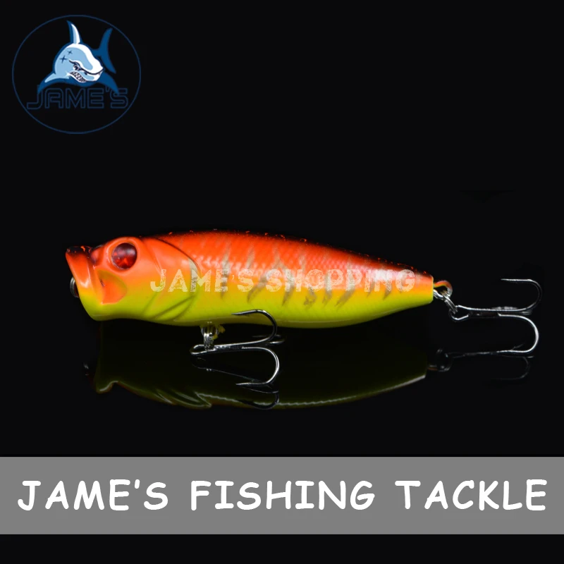 Mini Plastic Popper Lure 5pcs/pack 8cm 14g Hard Popper Lures Poppers ...