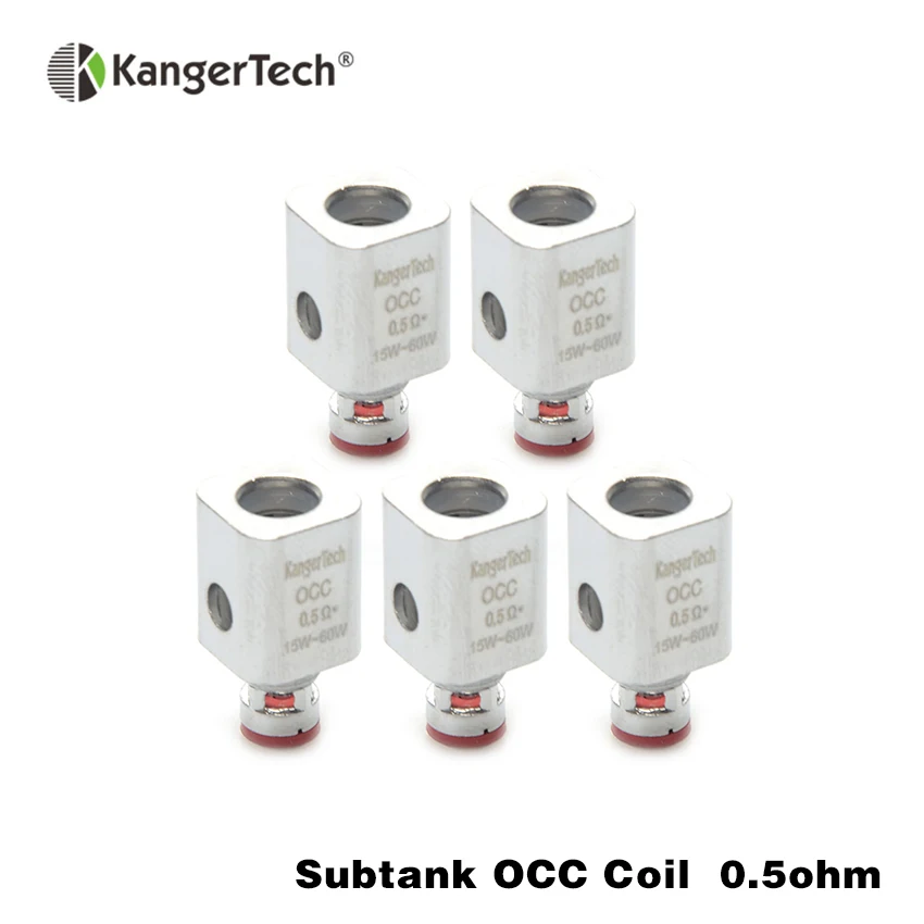 50pcs/lot! Original kangertech occ coils Designed VERTICAL 1.5/0.5 ohm ...