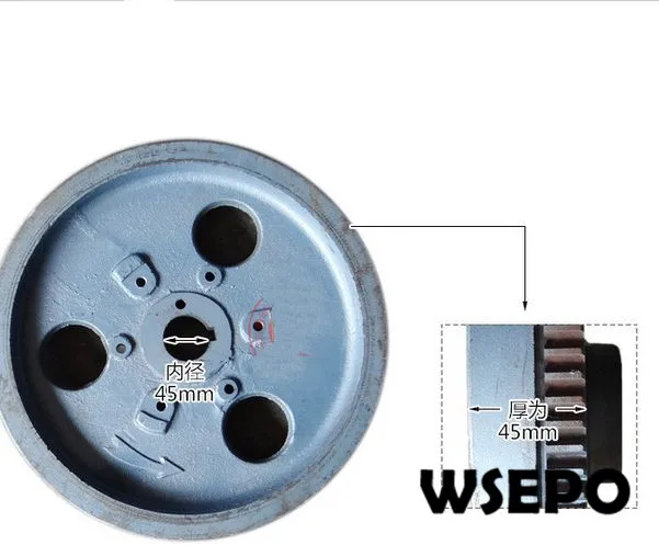 OEM-Quality-Electric-Start-Flywheel-with-Gear-Ring-for-R180-8HP-4 ...