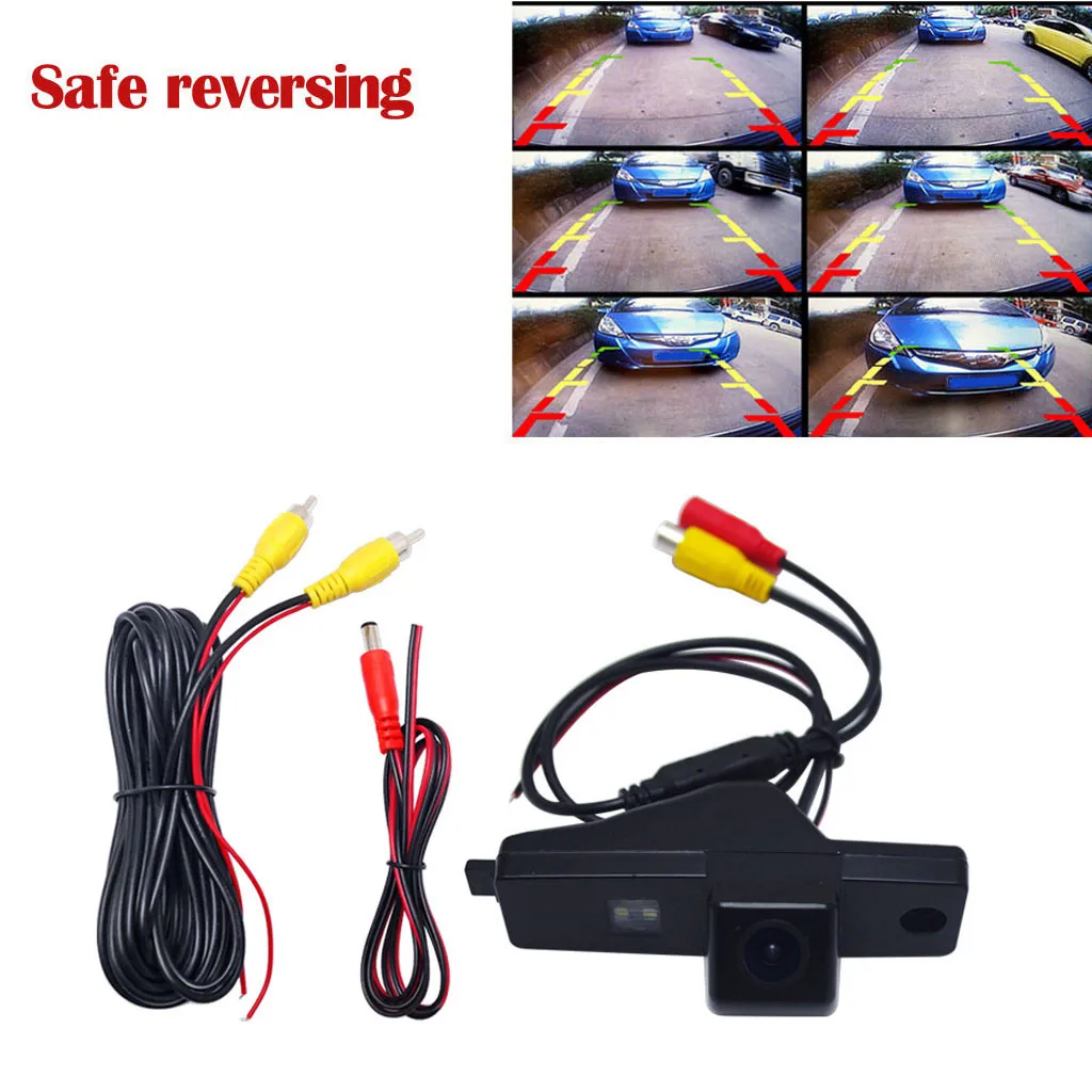 Car Reverse Rear View Backup Camera For Toyota Highlander Guide Line ...