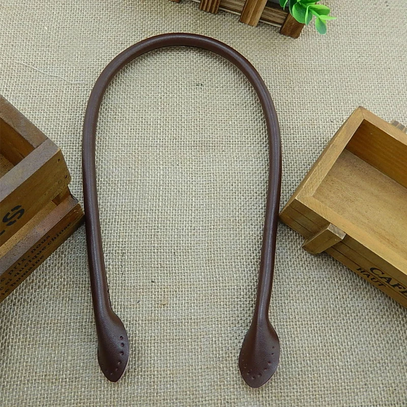 YESIKIMI 60CM Long Bag Handles 1 Pair DIY Luggage Belt Split Leather ...