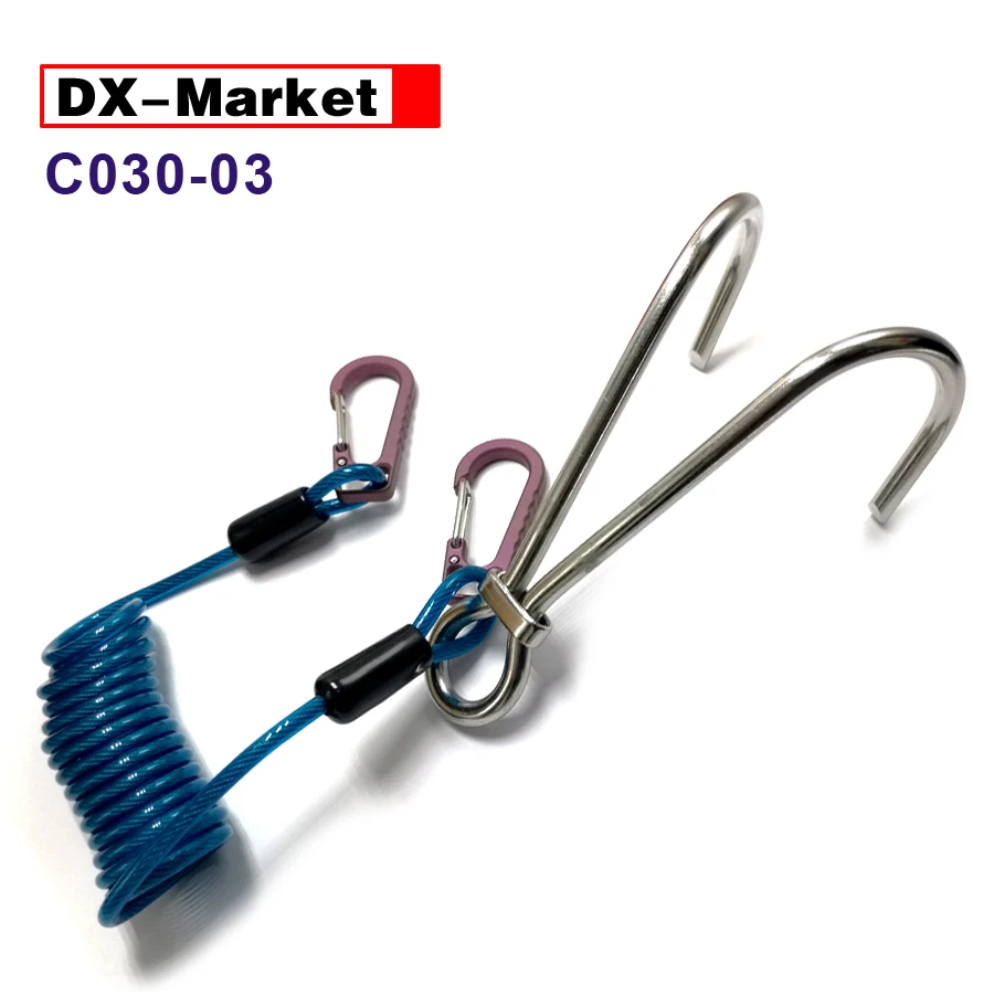 316-Stainless-Steel-Diving-Double-Reef-hook-titanium-alloy-snap-hook ...