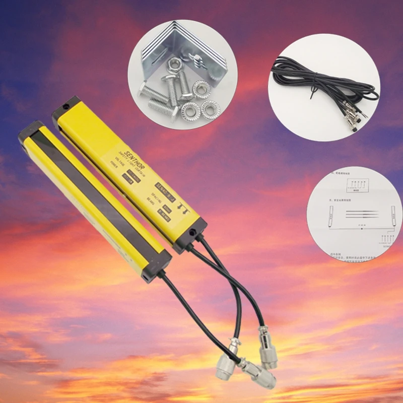 8 beams points protecting light curtain, safety grating hydraulic ...