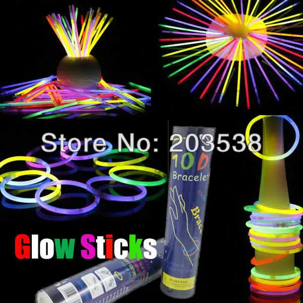 Glowing Stick Flashing Stick Novelty Toy Glow Sticks For Christmas ...