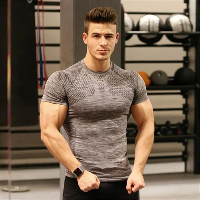 Casual Print Men’s Gym & Bodybuilding Tshirt - Men's Fitness Apparel ...