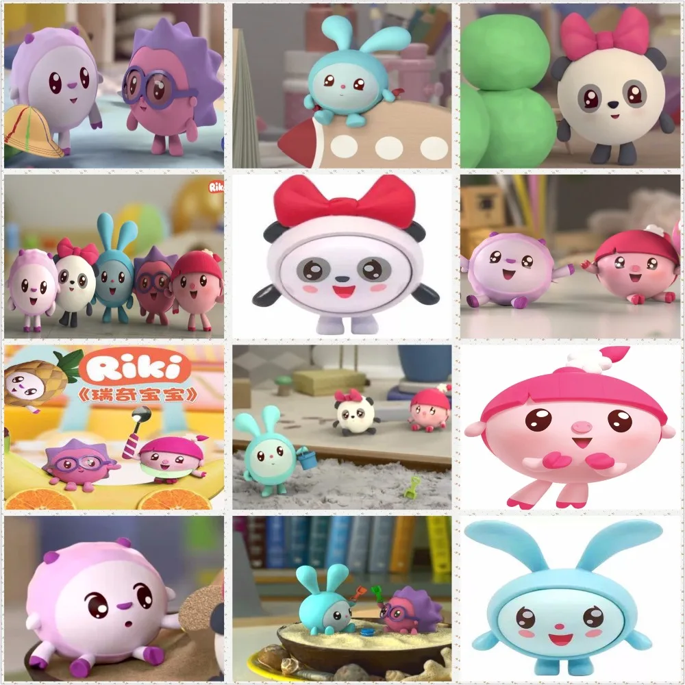 A5 RIKI baby Stickers without cutting Decoration DIY Ablum Diary ...