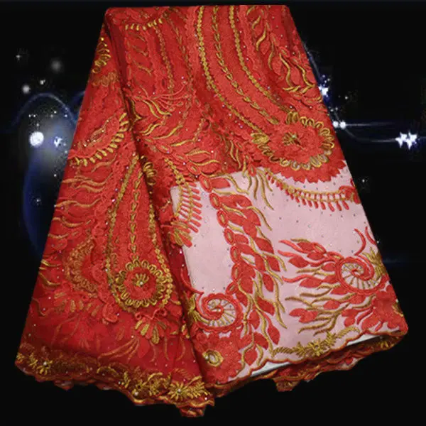 ZPN75 2016New francês renda líquida bordado tulle lace tecidos para ...