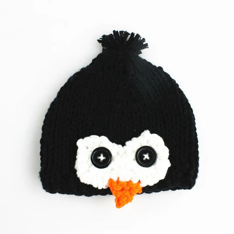 Купить прекрасный пингвин новорожденных приятель мешок с шапка крючком ...