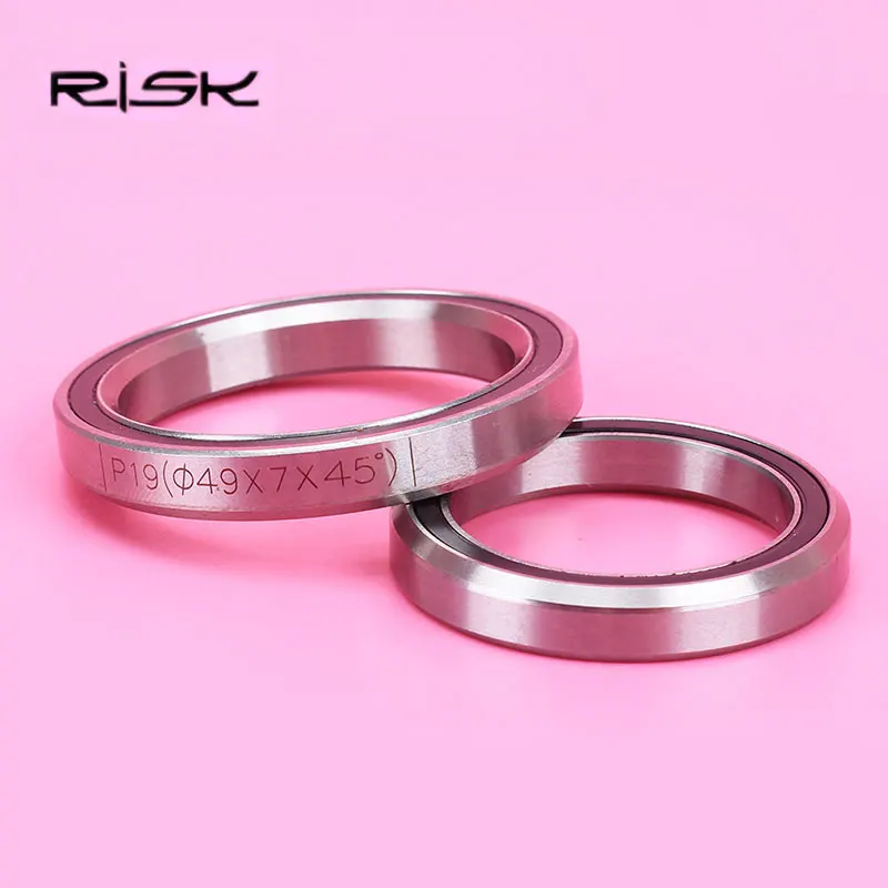 RISK 1pcs Bicycle Headset Bearing Steel MTB Mountain Bike Internal ...