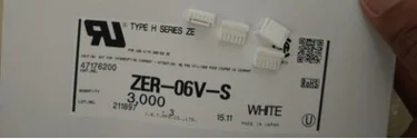 Zer-06v-s Conn Recept Housing 6pos Ze Connectors Terminals Housing 100% ...