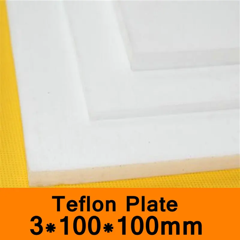 Ptfe Sheet 3x100x100mm Teflon Plate Teflon Board Block Polytef ...